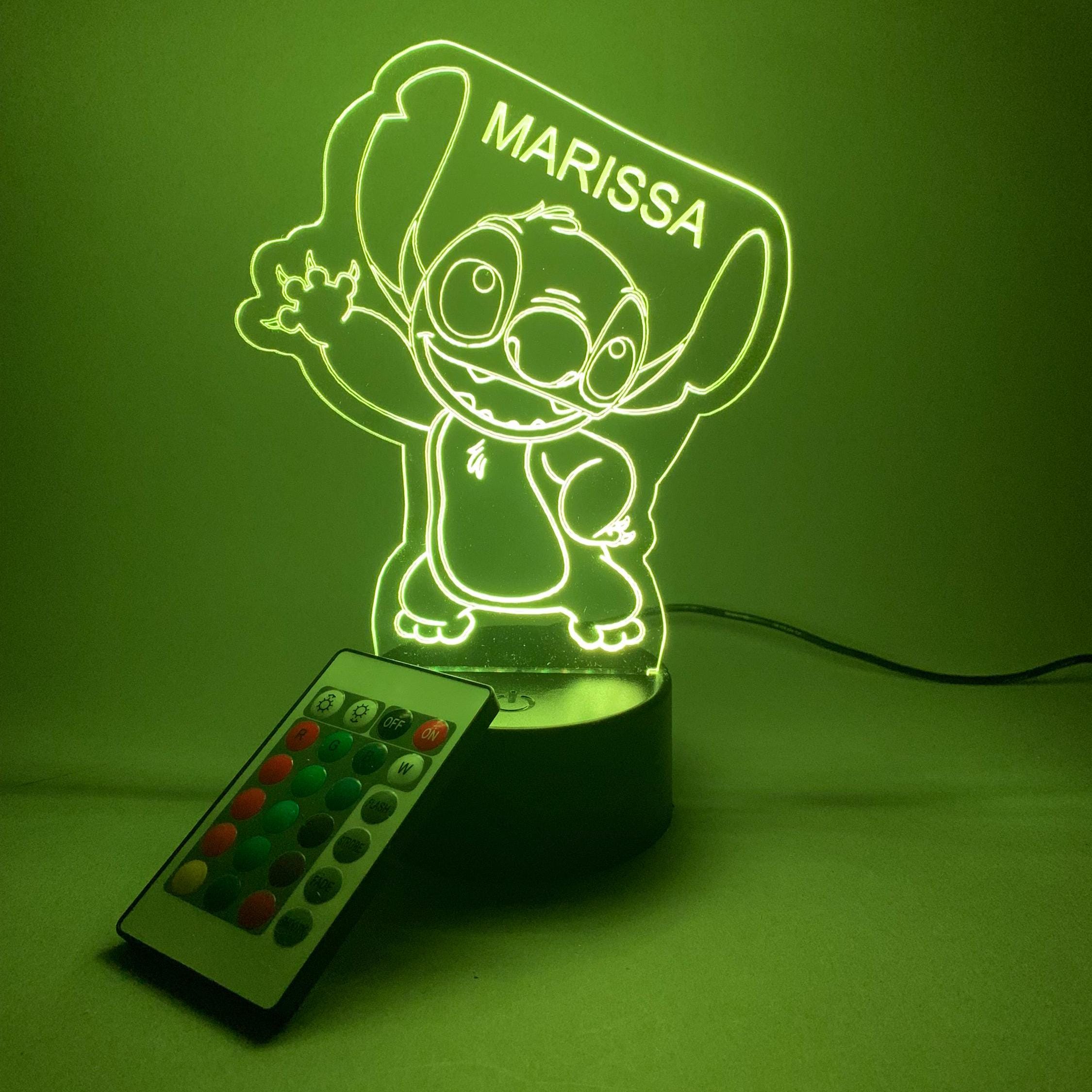 Kids Character LED Personalized Lamp - Etsy