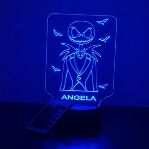 Kids Movie Character LED Personalized Lamp - Etsy