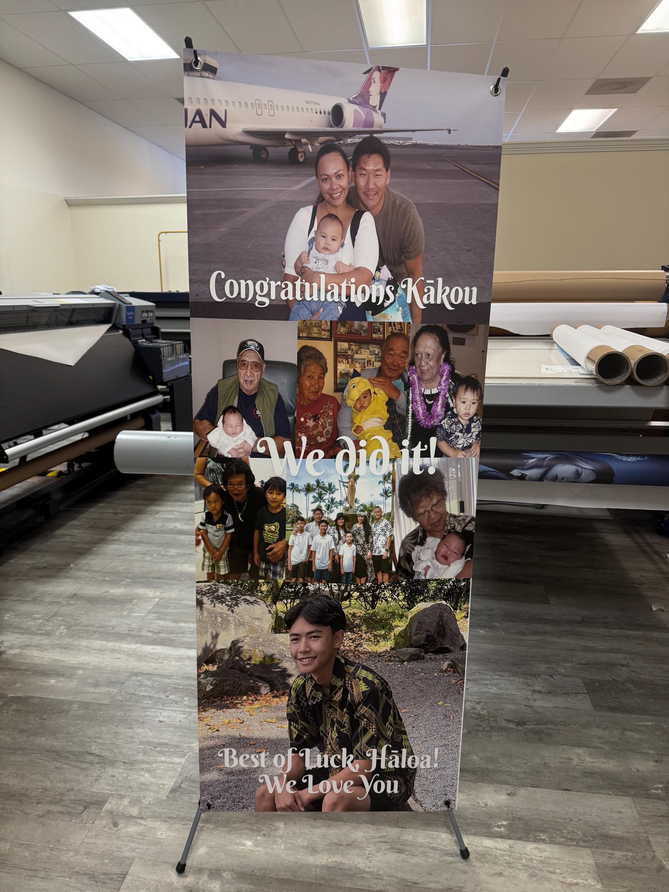 X Banner Stand With Custom Design - Etsy