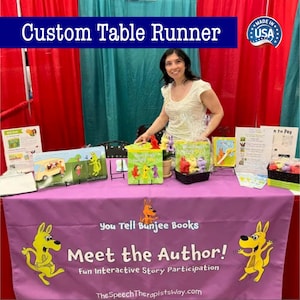 Custom Table Runner With Business Logo | 1-2 Days Production | Any ...