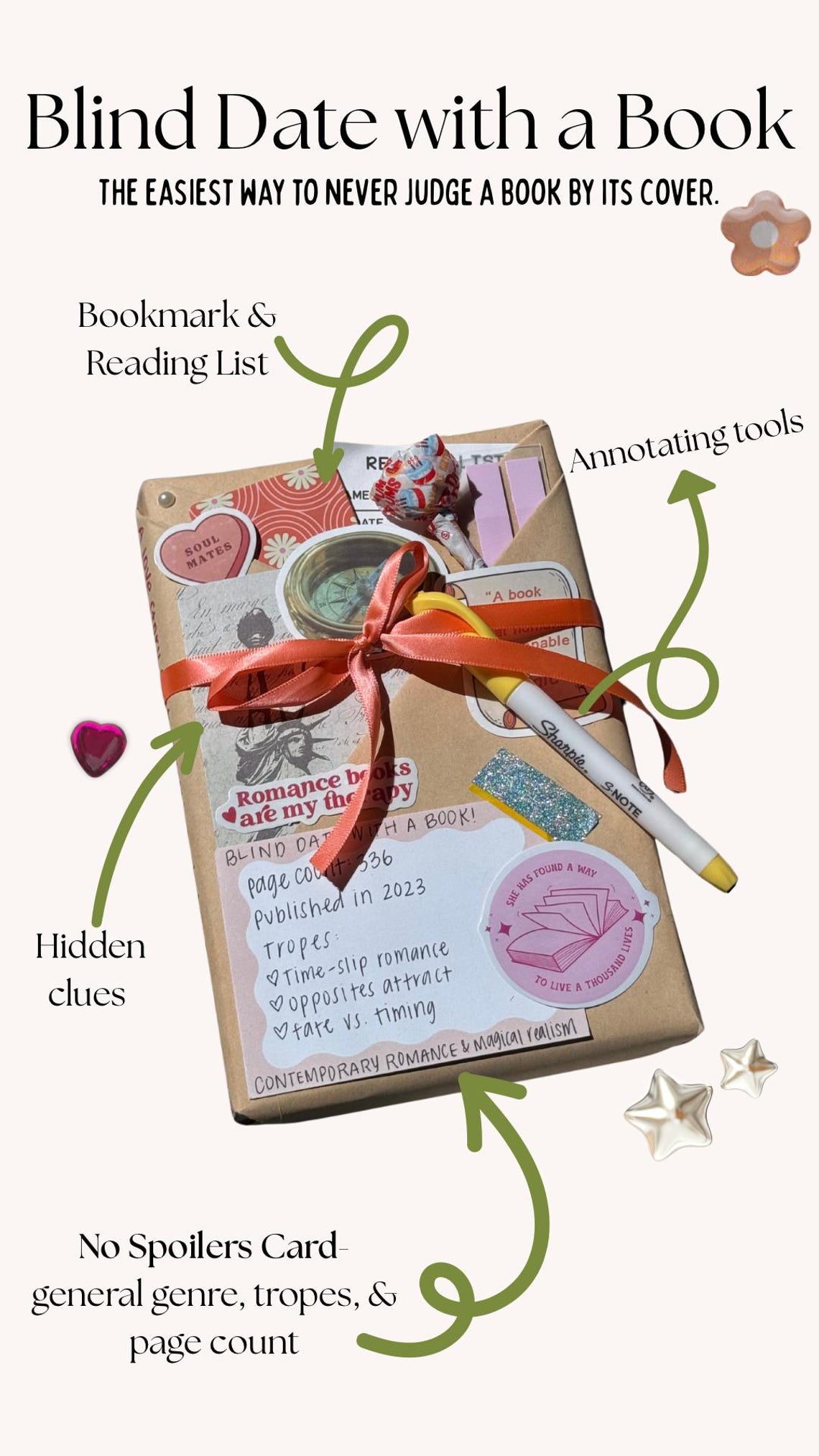 Blind Date With a Book – Mystery Wrapped Book Gift, Surprise Book Box ...