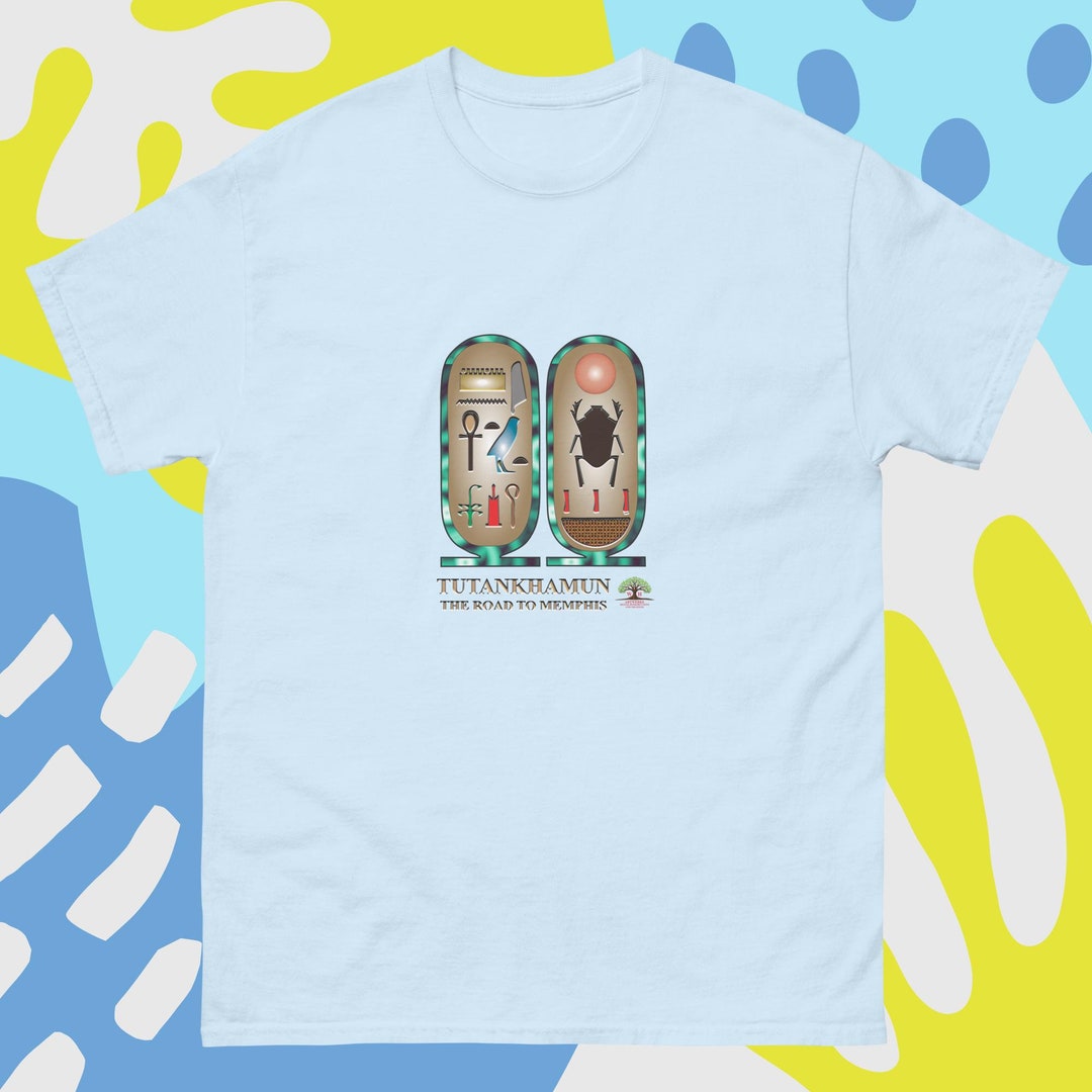 Egyptian Tutankhumun, King Tut, Cartouche, T-shirt, Unisex, Men, Women ...