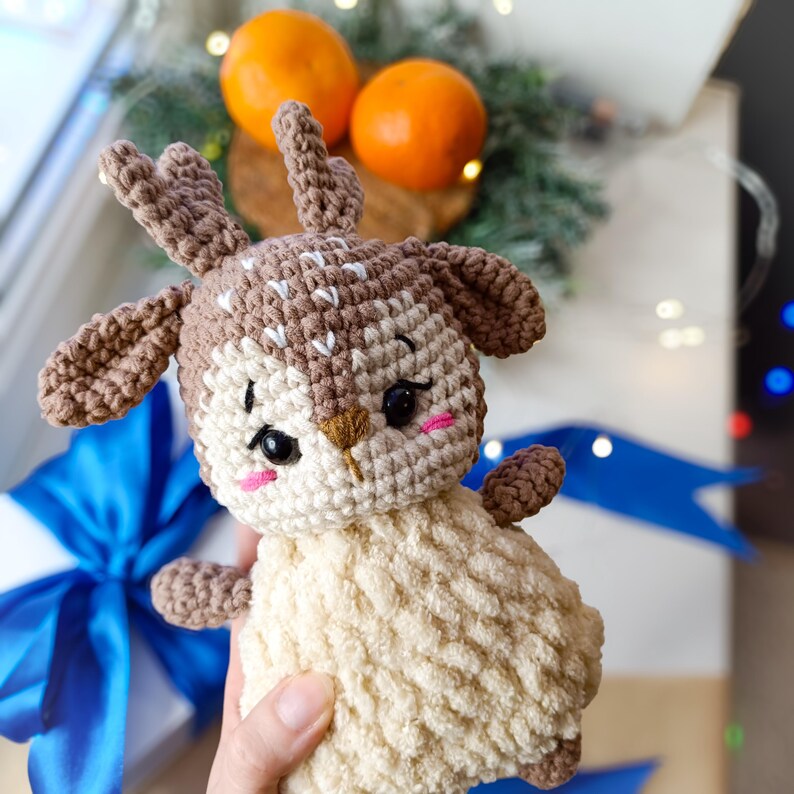 Crochet Deer Pattern / Amigurumi Deer / Christmas Deer / Crochet ...