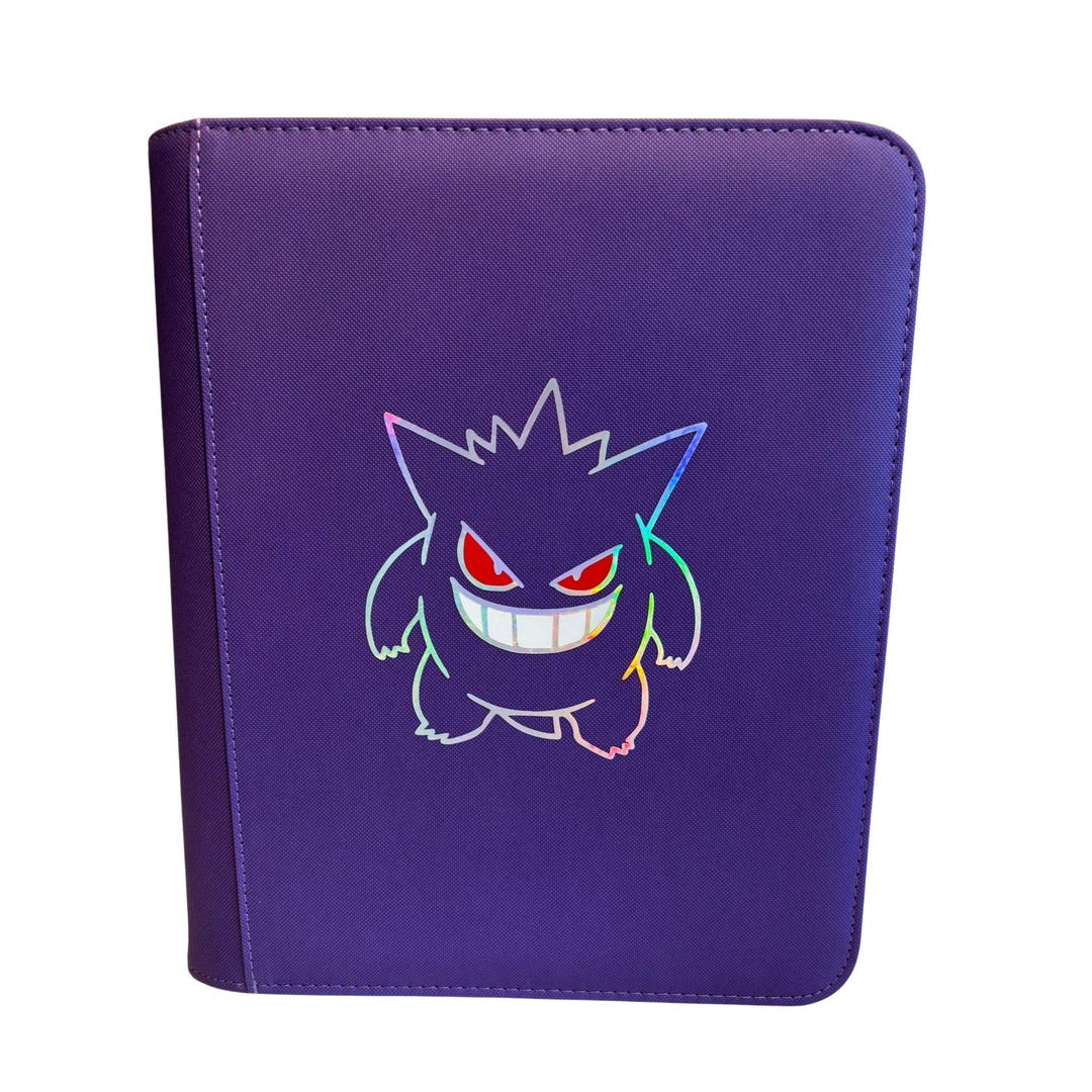 Gengar Holo Purple Toploader Binder Sewn Pages – Pokémon Card Storage ...