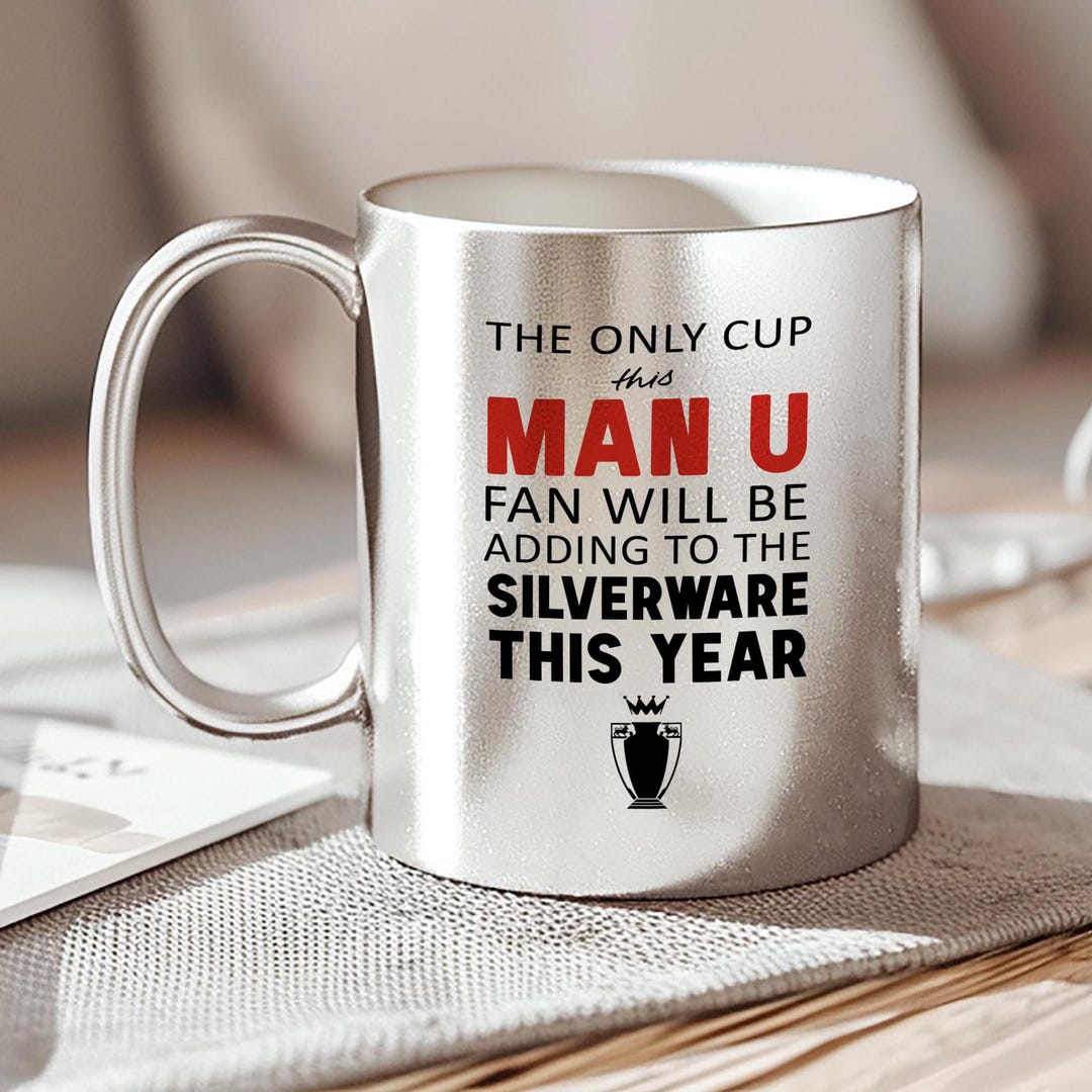 The Only Cup This Man U Fan Will Be Adding to the Silverware, Funny Man ...