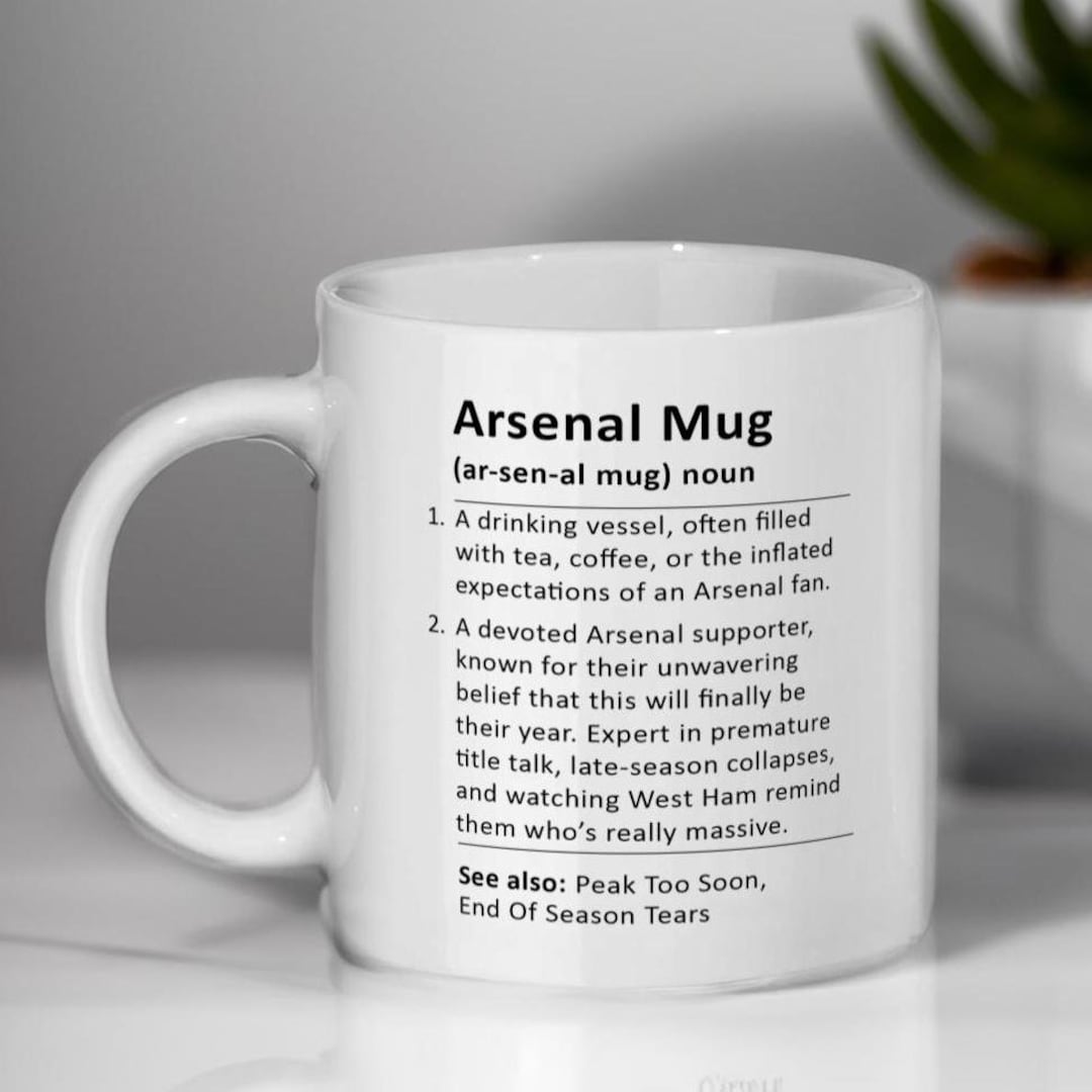 Funny Arsenal Mug From a West Ham Fan, Humorous Gift for Arsenal Fans ...