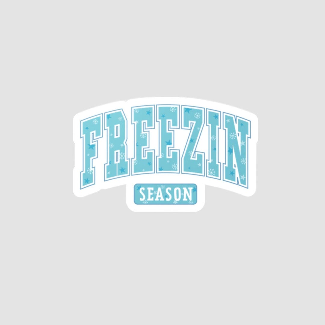Freezin' Season Vinyl Decal - Etsy