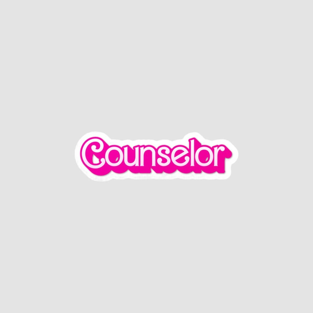 Counselor Vinyl Decal - Etsy