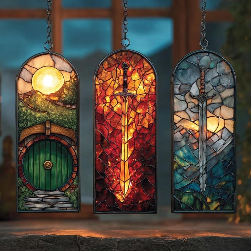 Nerd Stained Glass - Etsy