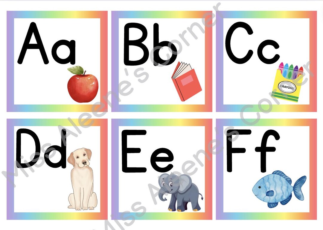 Printable Alphabet Flashcards - Fun and Educational Learning Resource ...
