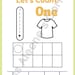 Tracing 1-10 Numbers With Ten Frame, Preschool Worksheet Printable ...