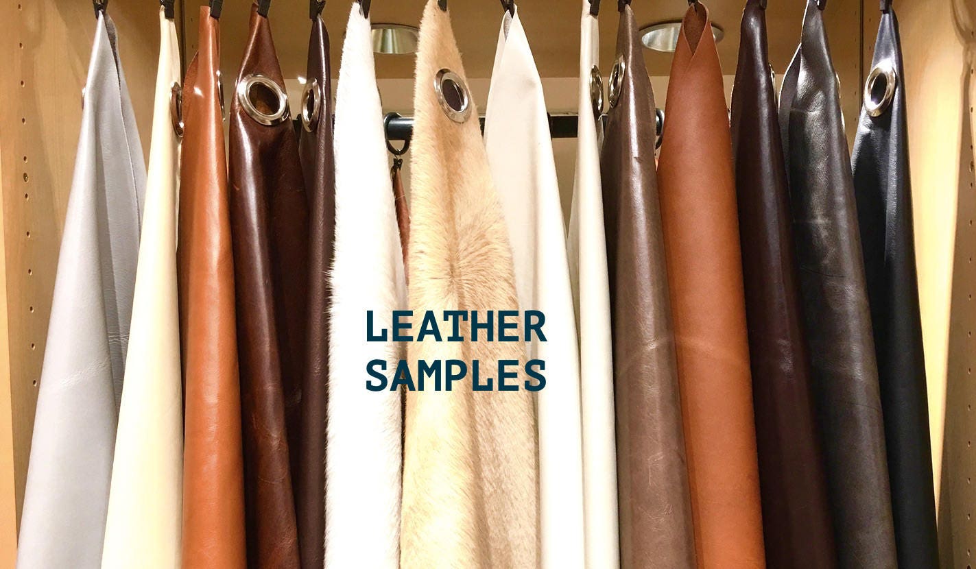 LEATHER FABRIC SAMPLES - Etsy