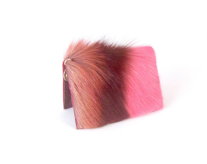 Pink Fur Wallet - Etsy