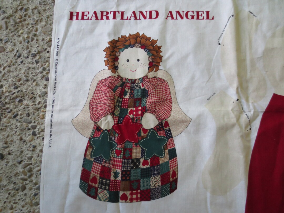 Heartland Angel Fabric Panel With Instructions - Etsy