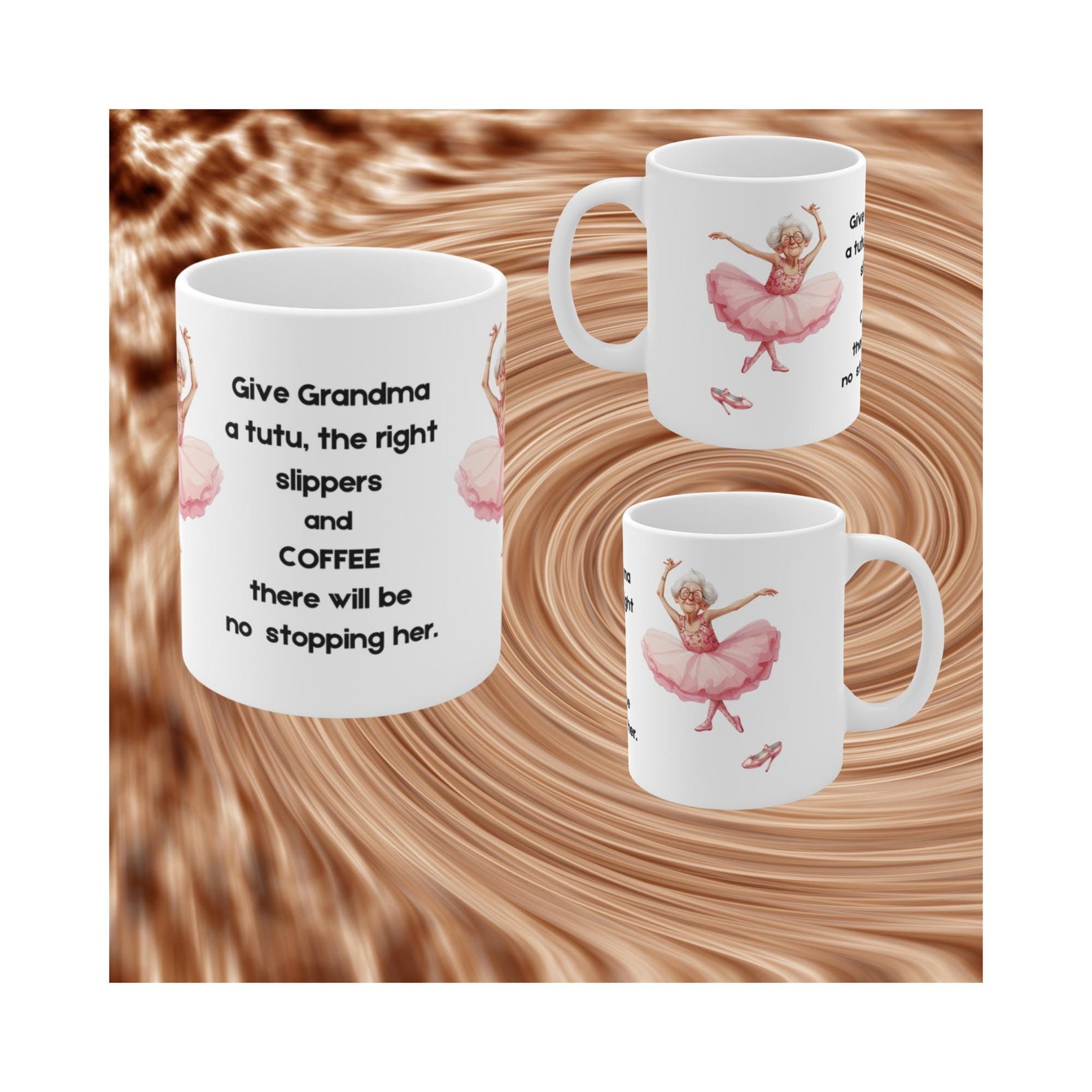 Ballet Mug Sassy Old Dancer Mug Retired Ballerina Coffee Mug Tutu ...