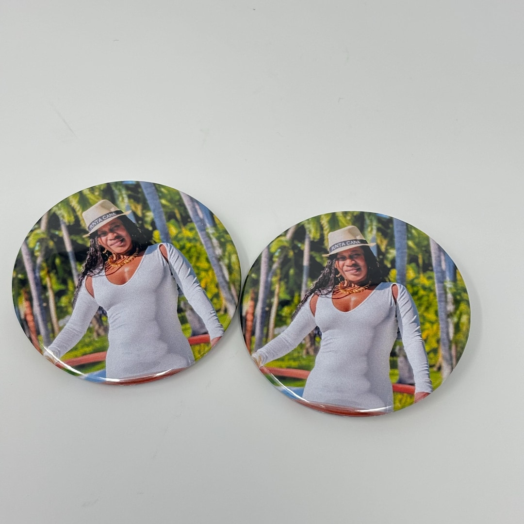 Personalized Buttons Custom Pins Badges 2.25 Diameter Bulk Orders ...