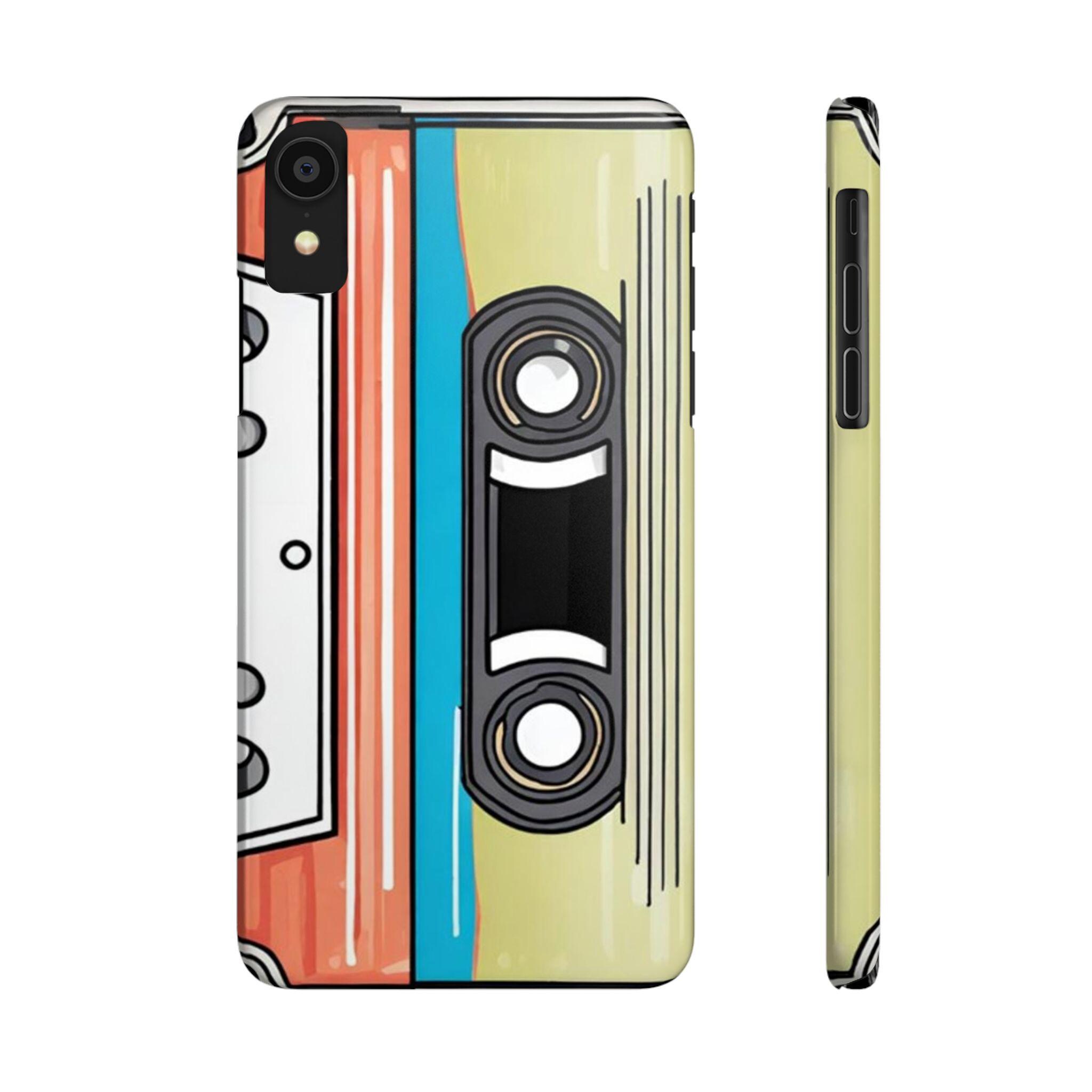 80's Cassette 2 Slim Phone Cases - Etsy