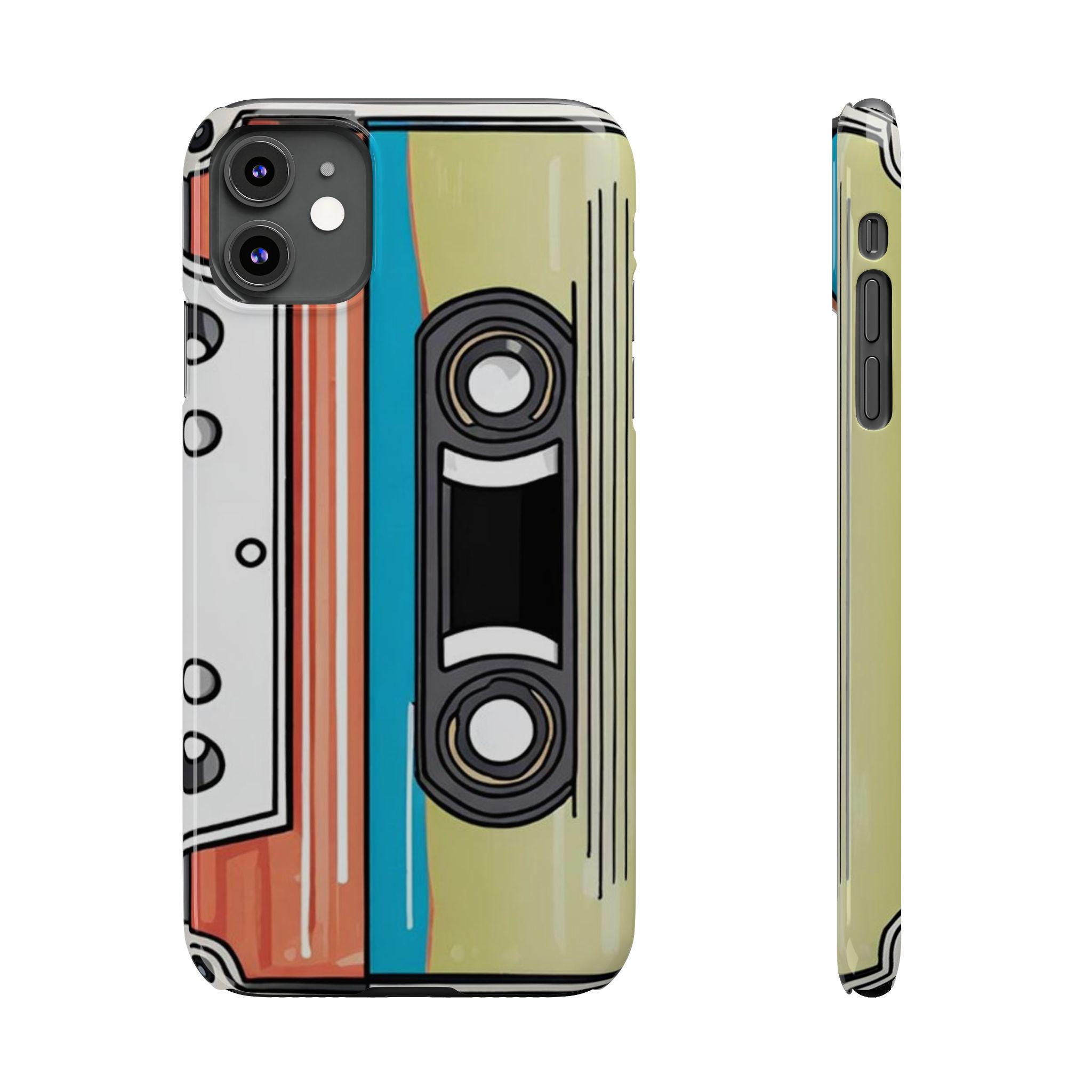 80's Cassette 2 Slim Phone Cases - Etsy