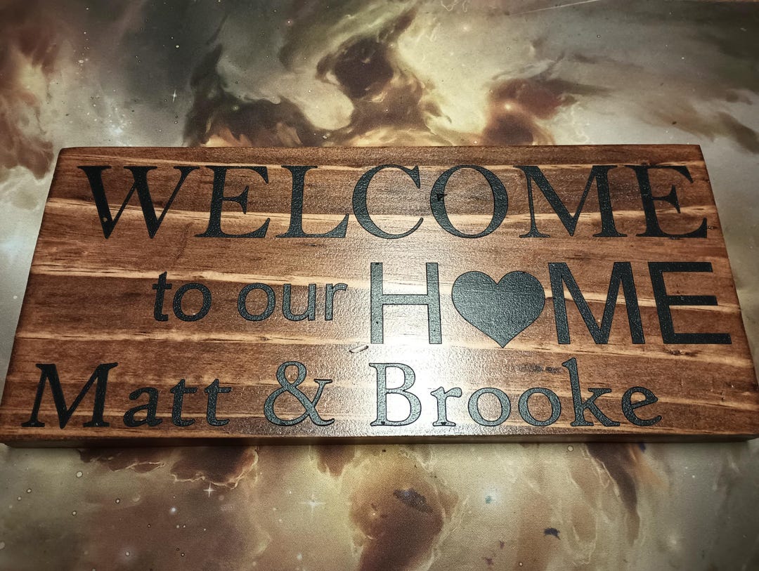 Custom Welcome Sign - Etsy