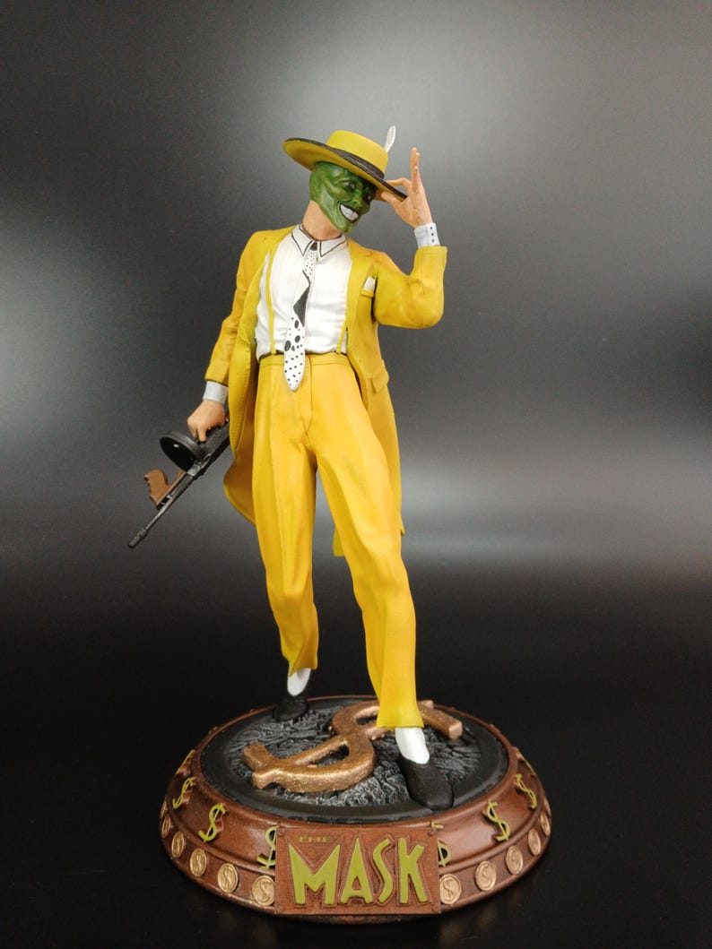The Mask | Jim Carrey | Collectible Figure | the Mask Statue | the Mask ...