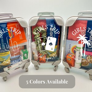 Girls Trip Mini Suitcase Hangover Kit Destination Bachelorette Party ...