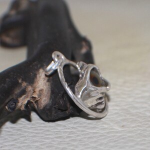 Hazel Prosthetic Glass Eye Two Hand Peace Pendant Sterling Silver - Etsy