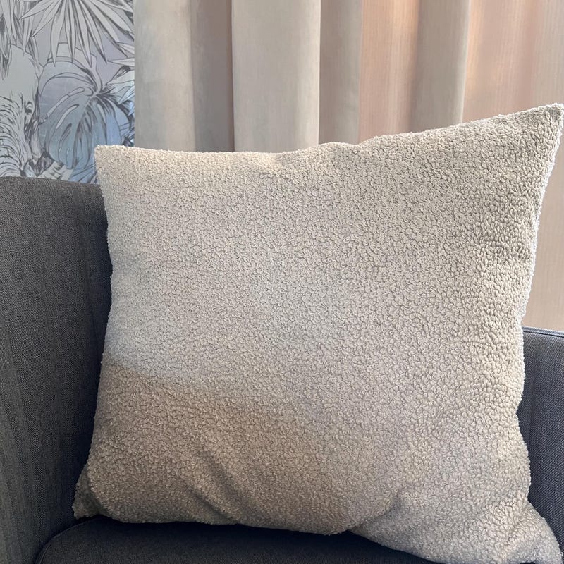Kissenbezug 60x60 boucle - Etsy.de