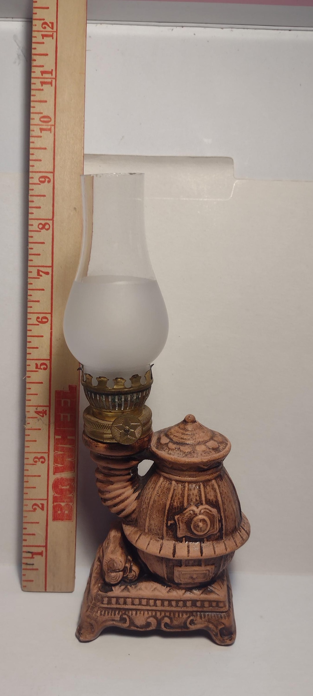 Small Oil Lamp * Pot Belly Stove Oil Lamp * Oil Lamps * Wood Stove Oil ...