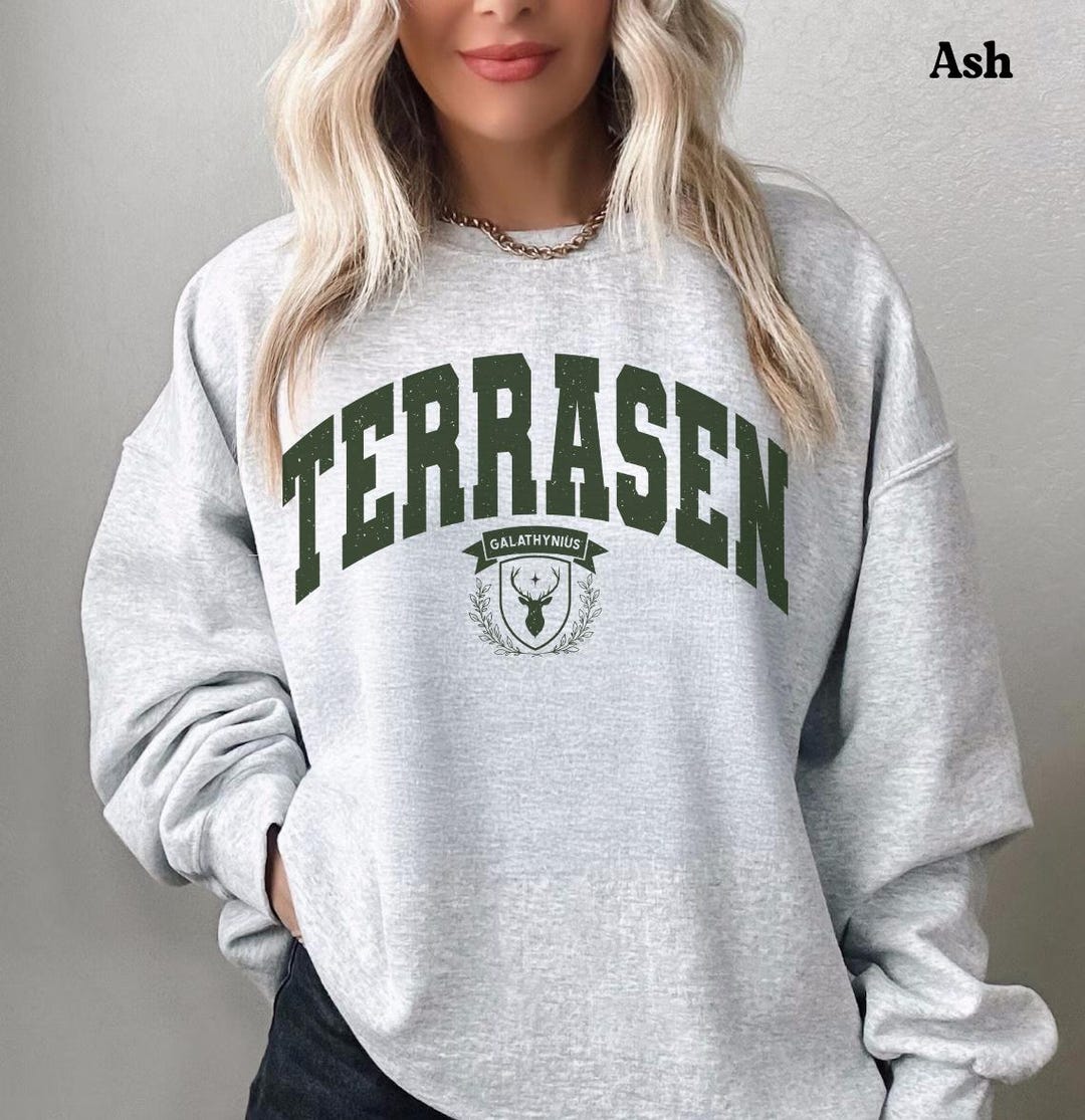 Terrasen Sweatshirt, Terrasen Sweater, Throne of Glass Sweater, Gift ...