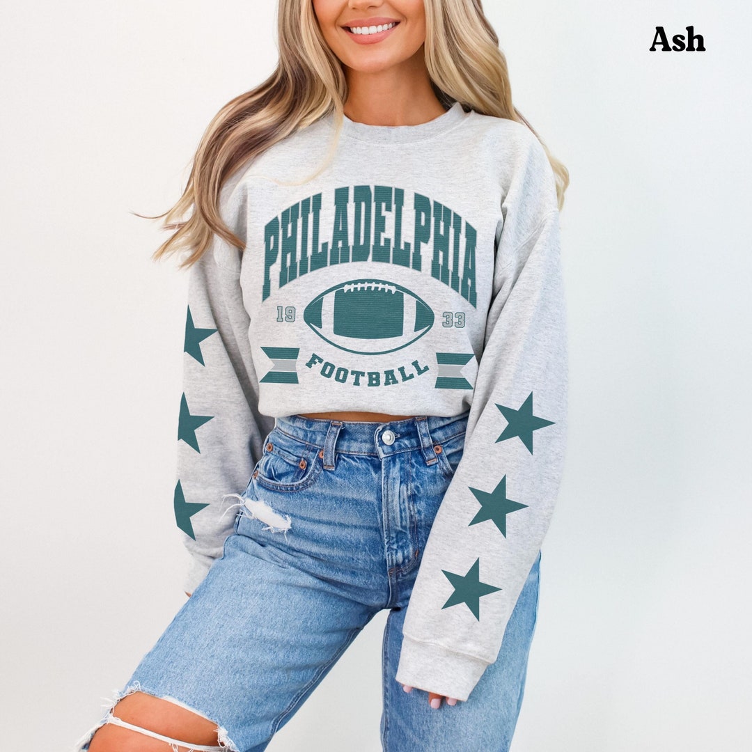 Philadelphia Football Vintage Sweater, Eagle Fan Sweatshirt ...