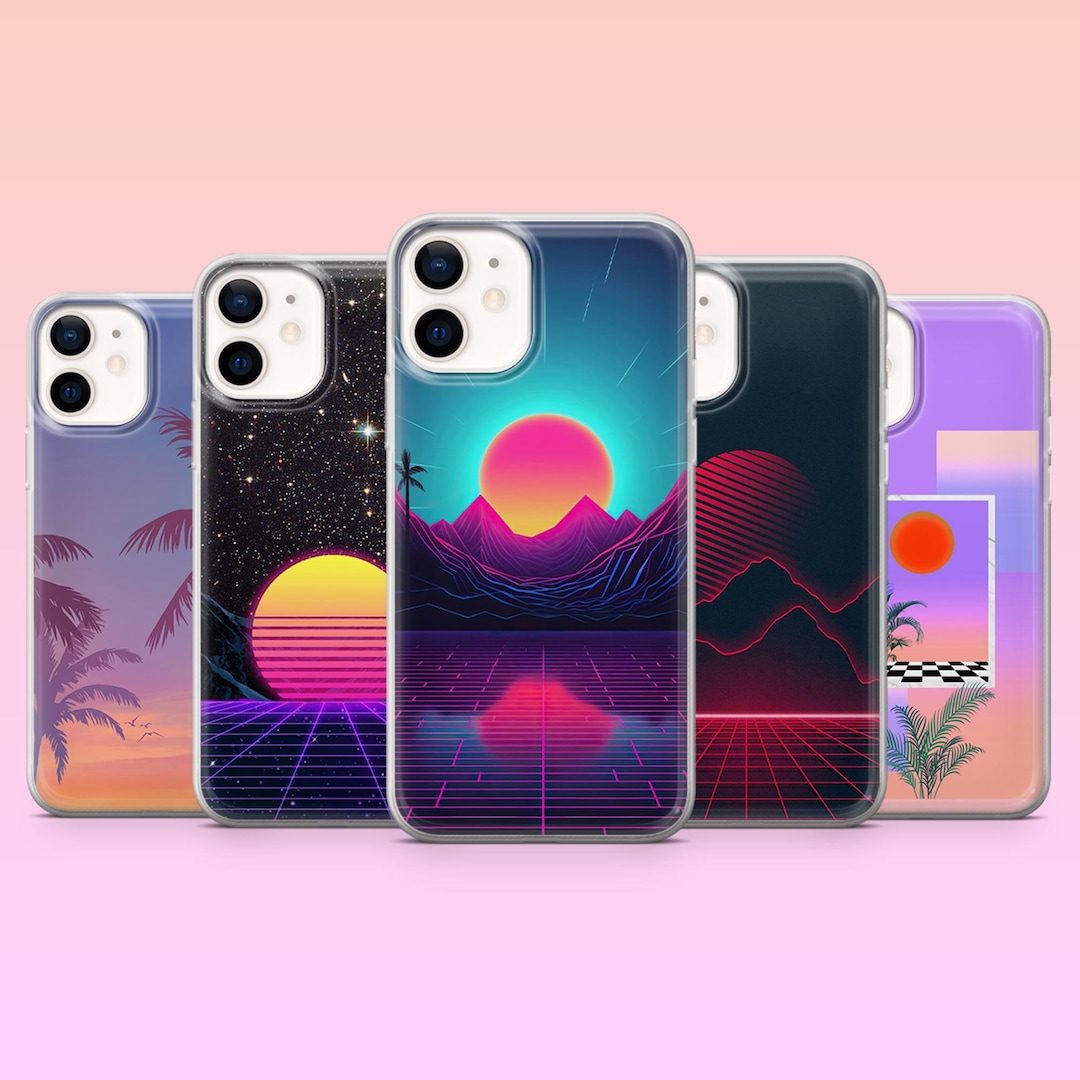 Chill Lo-fi Phone Case Vaporwave Synthwave Cover for iPhone 17, 17pro ...