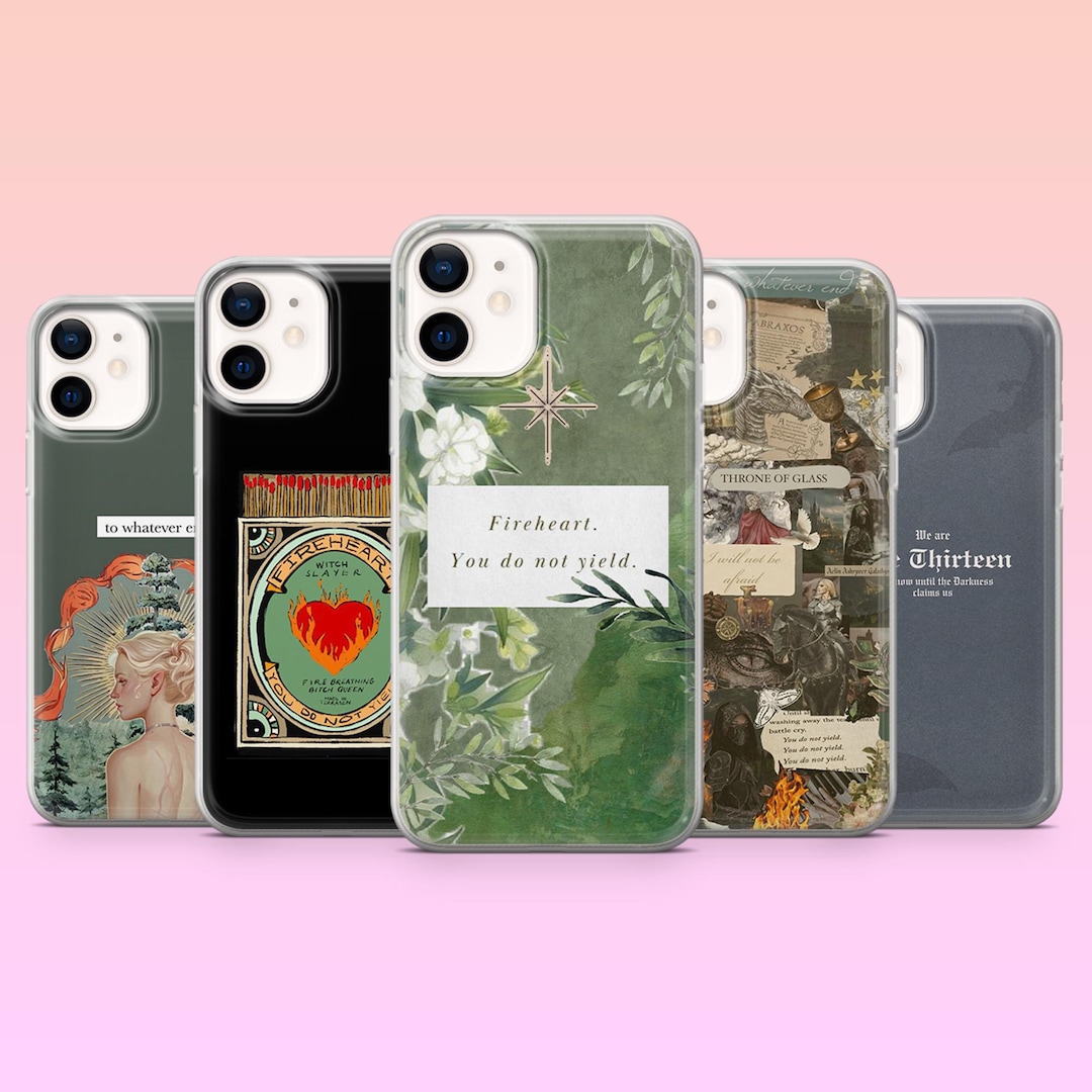 Throne of Glass Phone Case Bookish Fireheart Cover for iPhone 17e ...