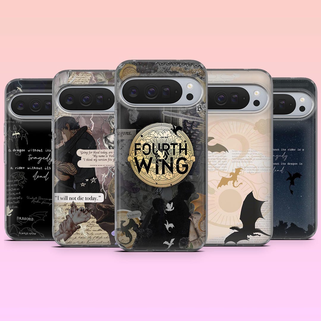 Fourth Wing Phone Case Dragon Rider Romantasy Cover for Google Pixel ...