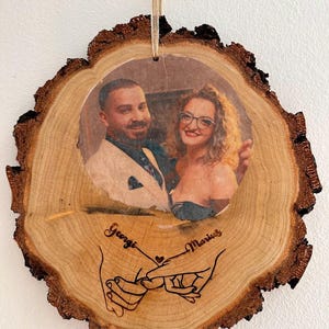 Custom Wood Slice Wall Art - Personalized Rustic Home Decor Gift - Etsy