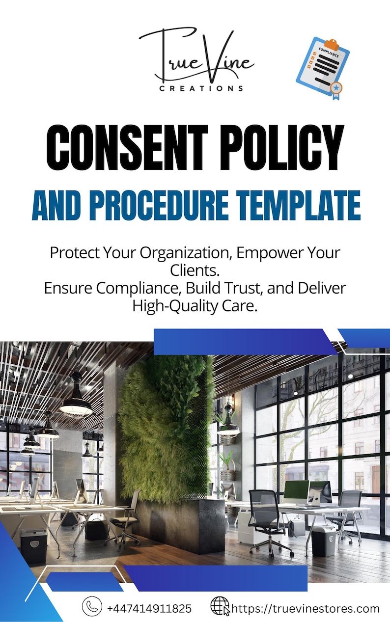 Comprehensive Consent Policy Template for Adult Social Care Services ...