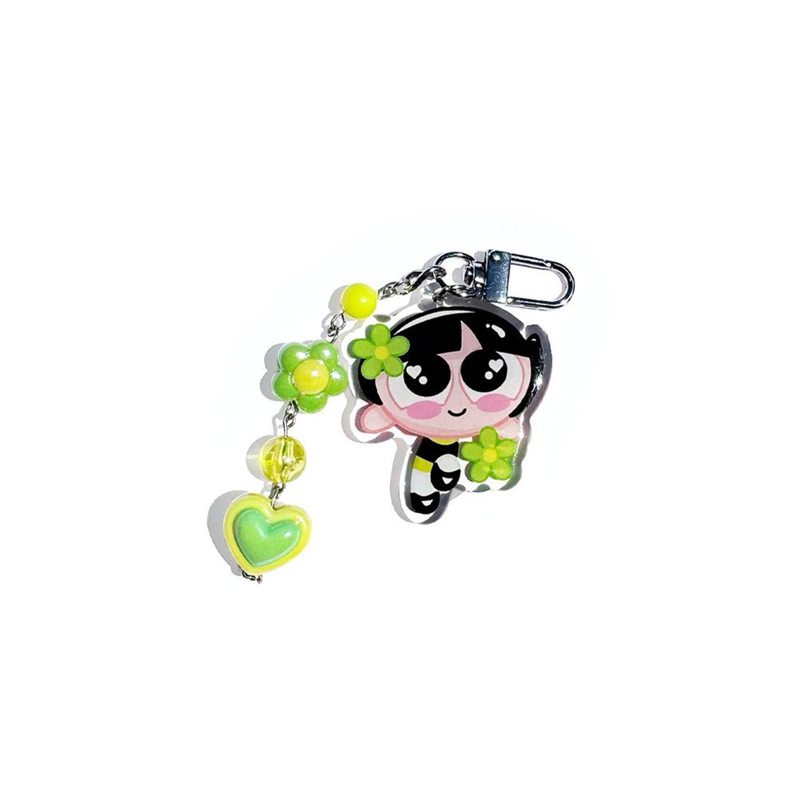 Buttercup From the Powerpuff Girls Keychain - Etsy
