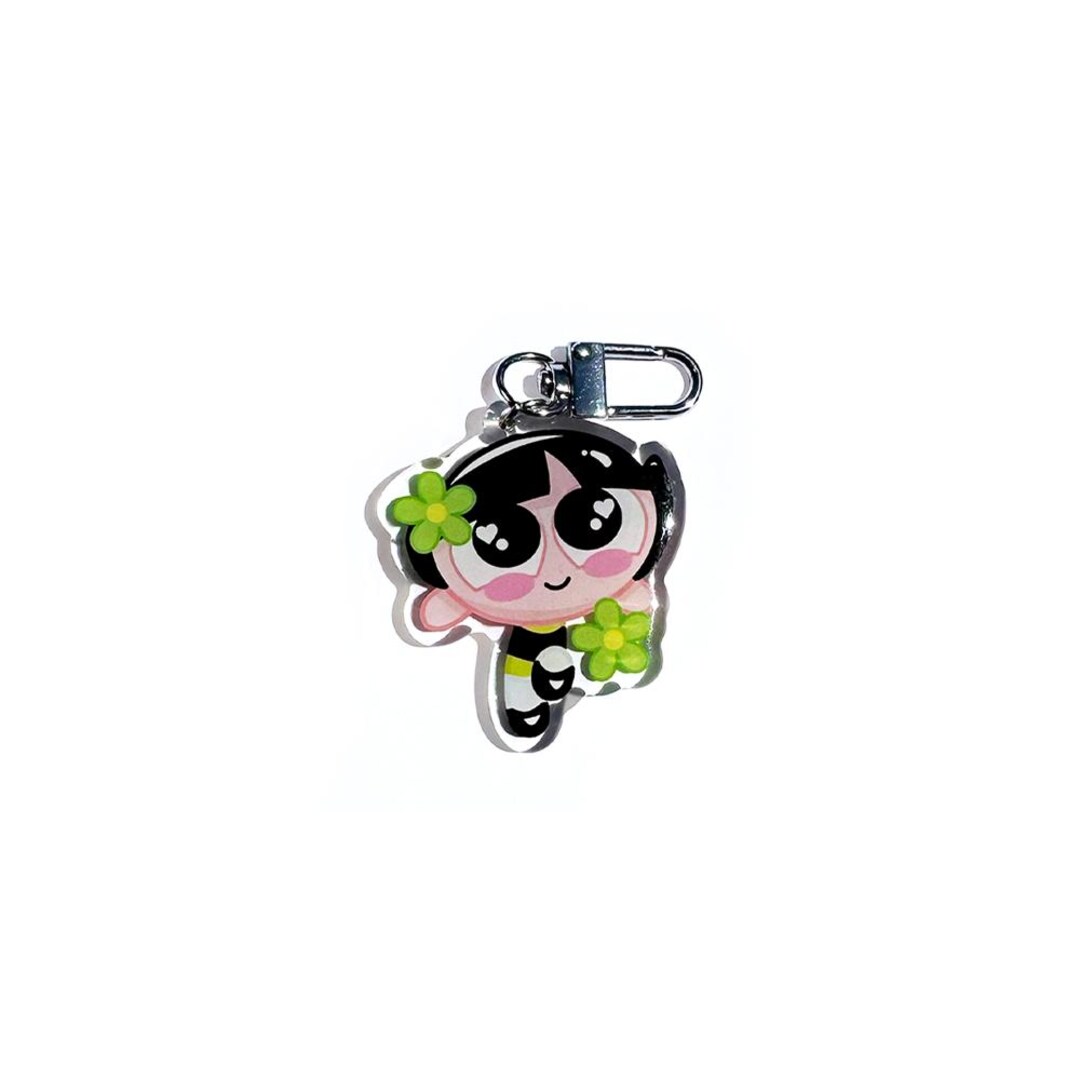 Buttercup From Powerpuff Girls Keychain (SOLO CHARM) - Etsy