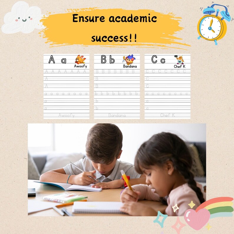 Kirby ABC Chart Printable | Printable Kindergarten Wall Art Alphabet ...