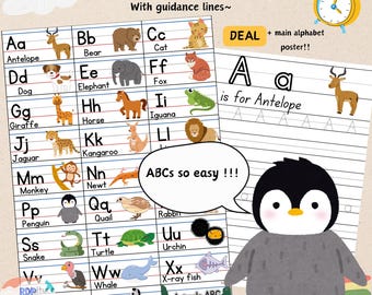 Minecraft ABC Chart Printable | Printable Kindergarten Wall Art ...