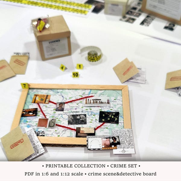 Detective Evidence Board - Etsy UK