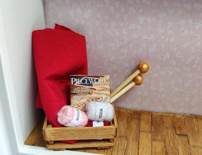 Sewing&knitting Supplies | PRINTABLES | 1:6 and 1/12 Scale PDF ...