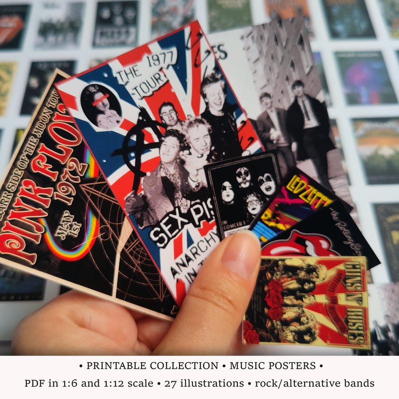 Band Posters - Etsy