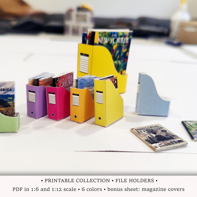 1/12 Scale Stationary - Etsy