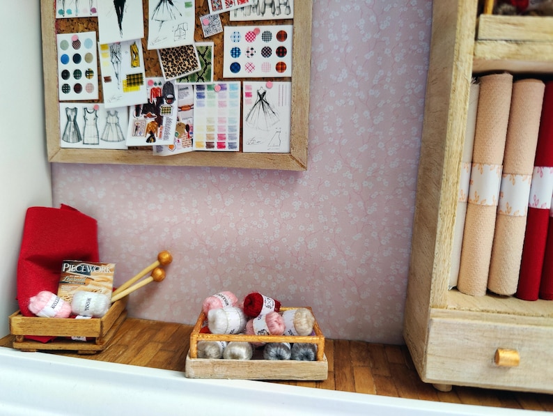 Sewing&knitting Supplies | PRINTABLES | 1:6 and 1/12 Scale PDF ...