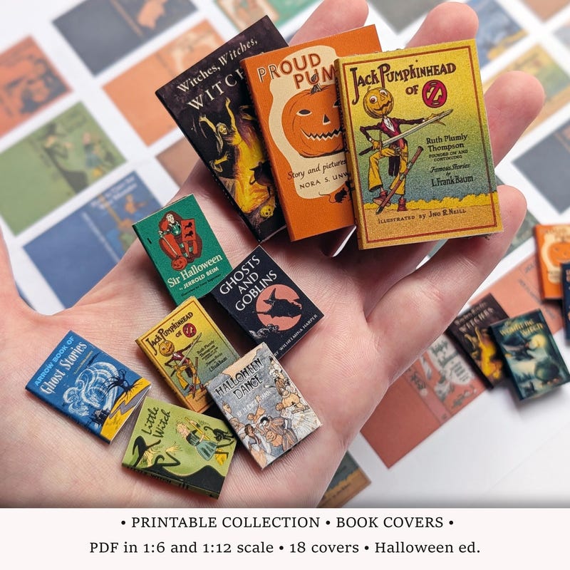 Spooky Miniature - Etsy