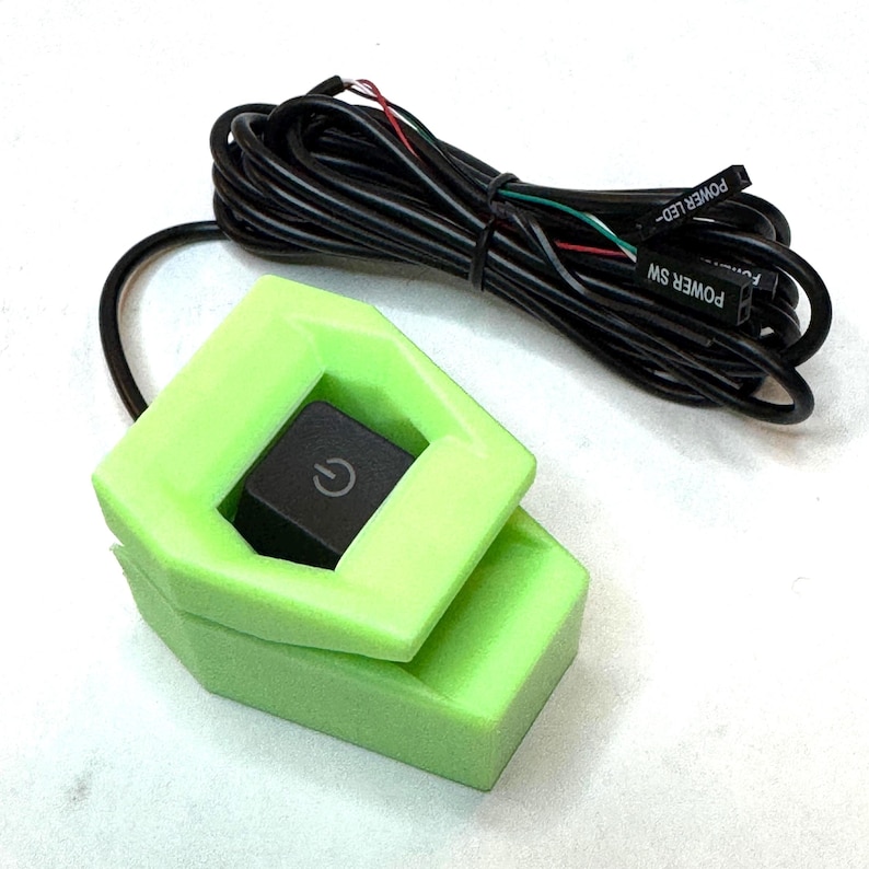External Flip-top PC Power Switch – Compact Design, 2M Cable | Racing ...
