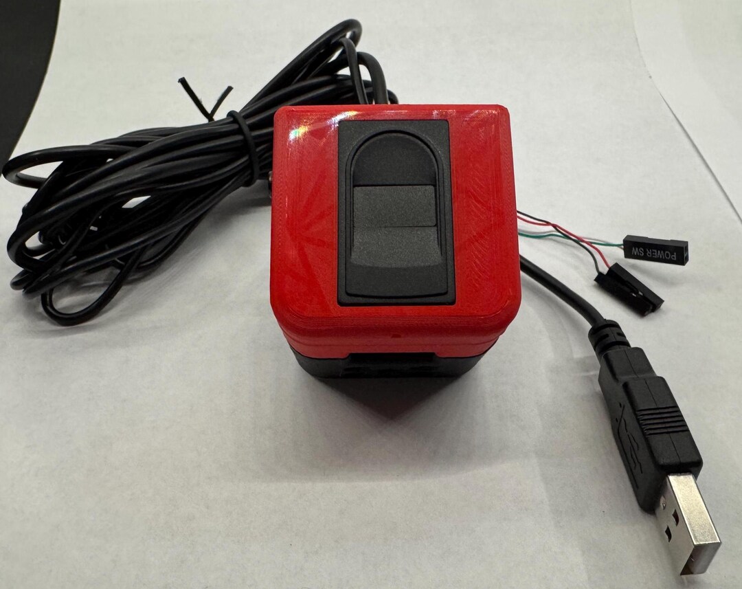 Flip Top Power Button With Finger Print Reader - Etsy