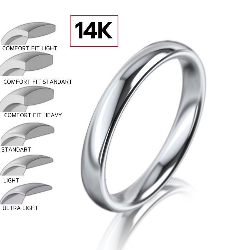 3mm Wedding Band - Etsy