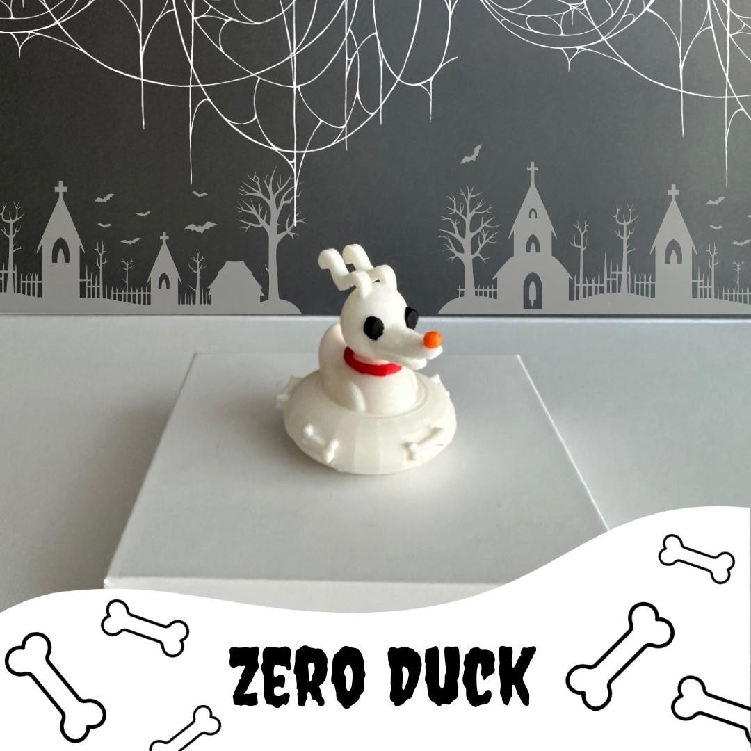 Zero Duck, Zero Nightmare Before Christmas Disney Duck , Cruise Duck ...