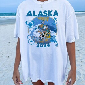 Personalized Mickey and Friends Disney Alaska Cruise Shirt, Double Sides Disney Cruise Line Wish ...